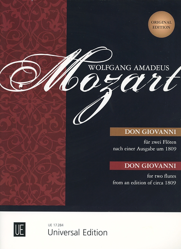 Mozart, W.A.: Don Giovanni (2 violins) Universal Edition - Metzler ...