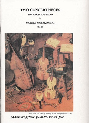 Moszkowski, Moritz: Two Concertpieces Op.16 (violin & piano) - Metzler ...