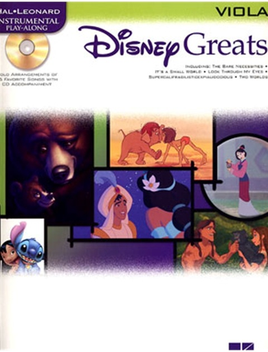 Disney Greats (viola & CD) - Metzler Violin Shop Inc.